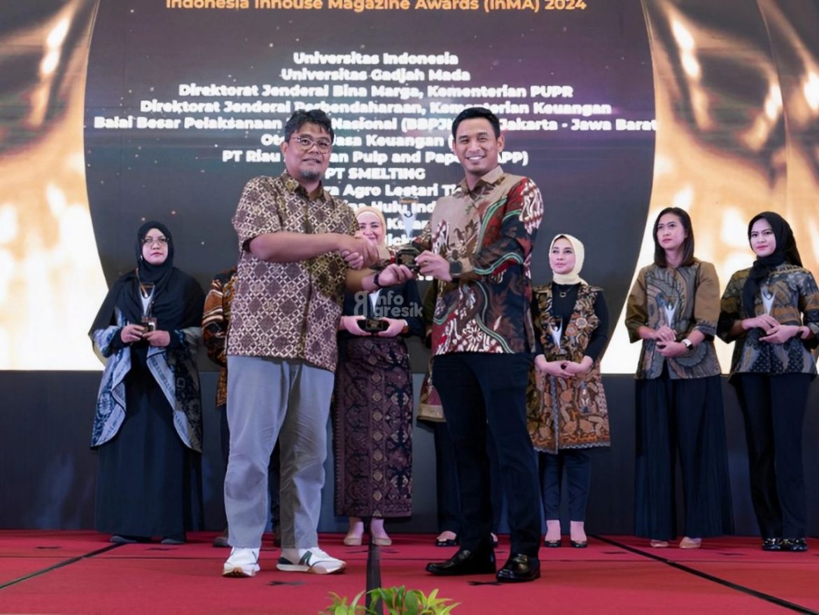 Majalah GEMA Antarkan Petrokimia Gresik Raih Gold Winner di Ajang SPS Award 2024 - info GRESIK